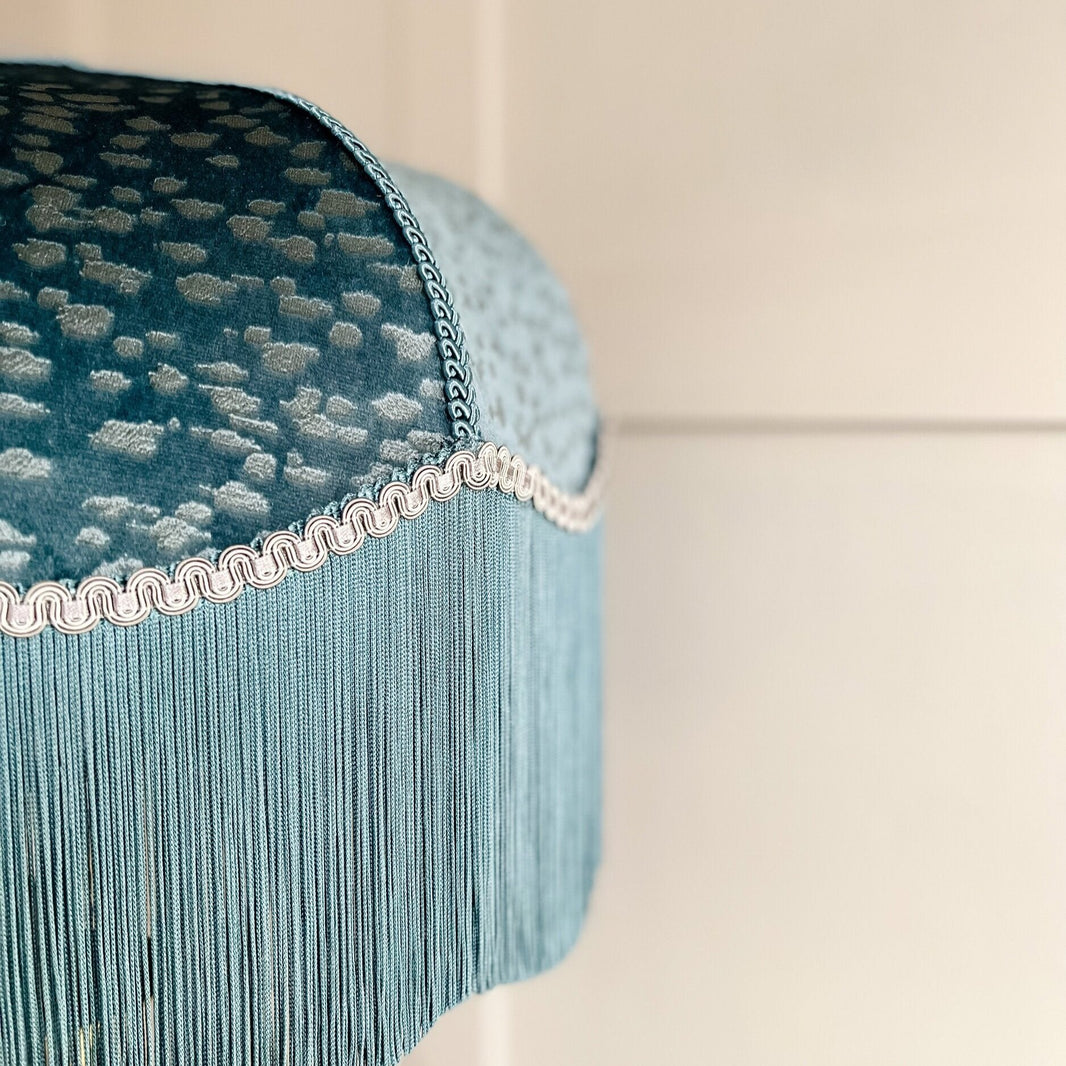Fringed Lampshades | Handmade in England | Tinker & Tallulah
