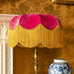 The Raspberry Fringed Lampshade – Tinker & Tallulah