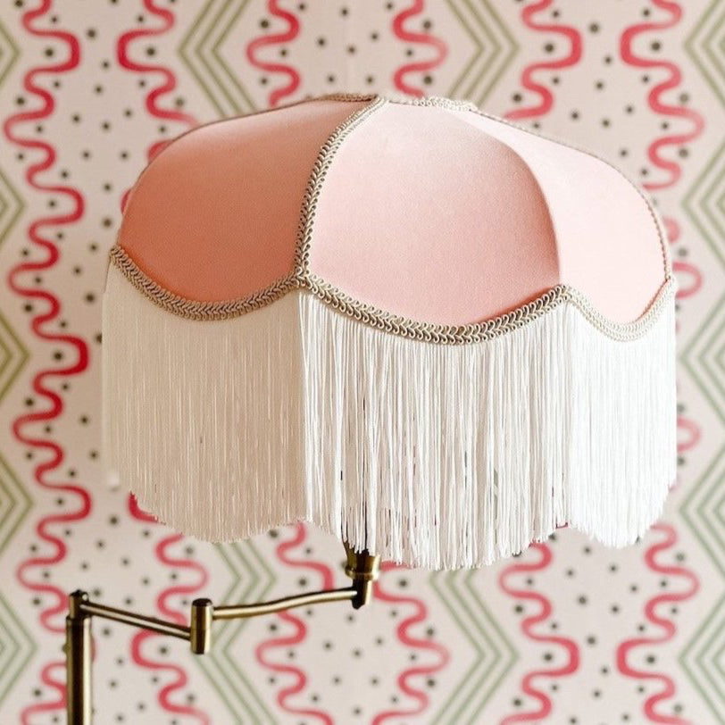 Fringed Lampshades | Handmade in England | Tinker & Tallulah